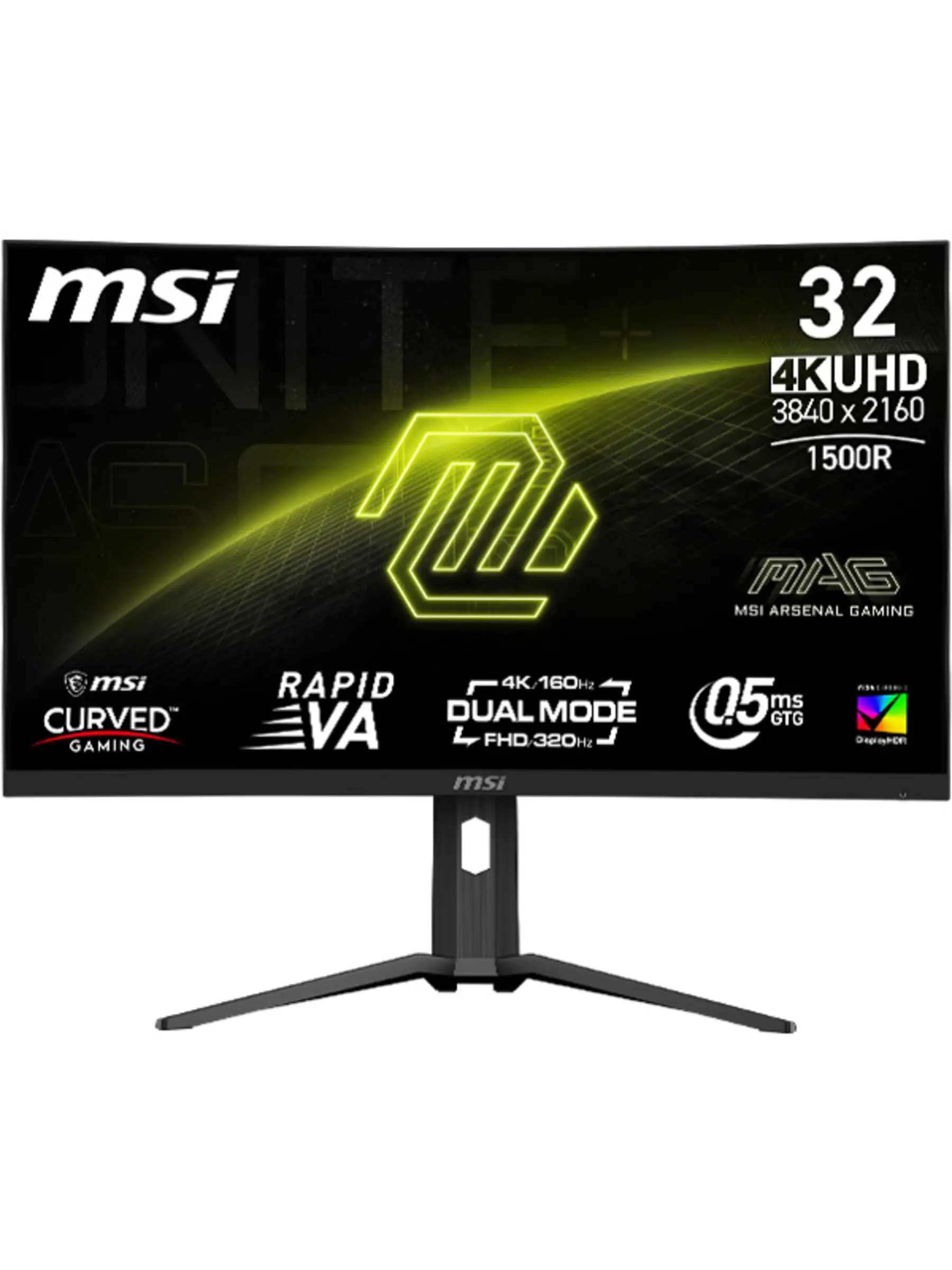 MSI Monitor MAG 321CUPDFDE, 32 Zoll, 4K UHD 3840 x 2160 Pixel, 0,5 ms ...