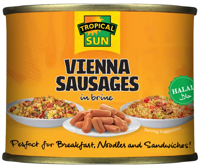 Tropical Sun Chicken Viennas Original 200g Halal | Tins & Cans | Joybuy