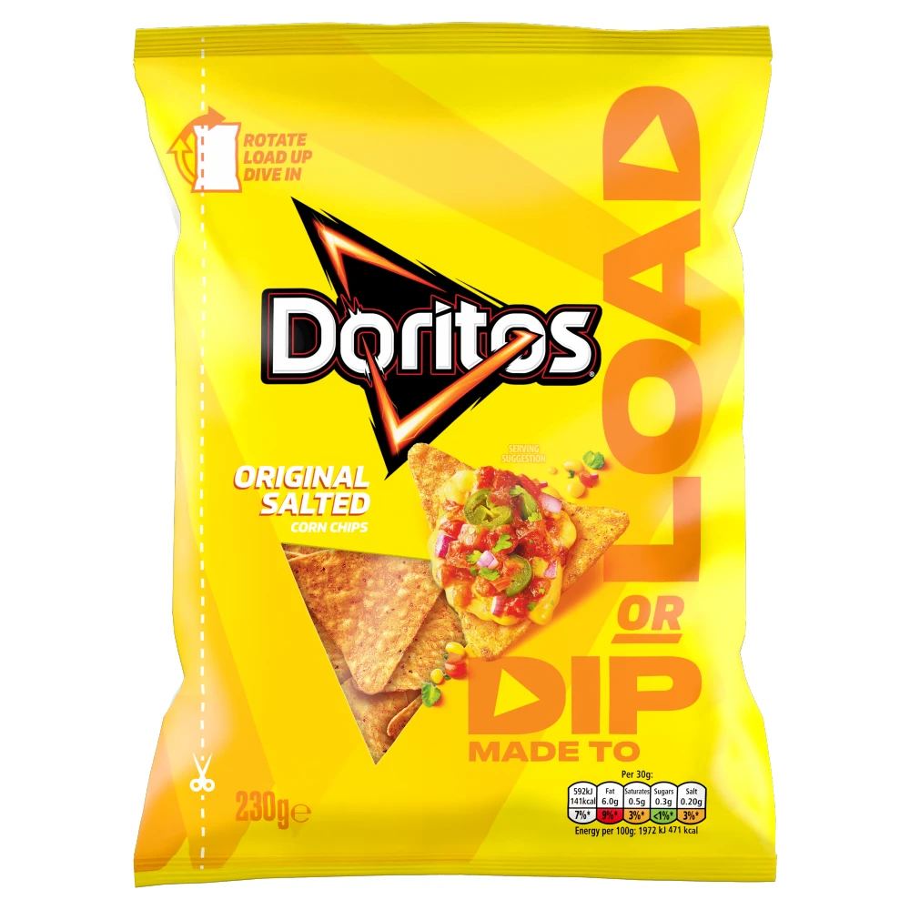 Doritos Dip Or Load Original Salted 230g | Crisps & Dips | Joybuy