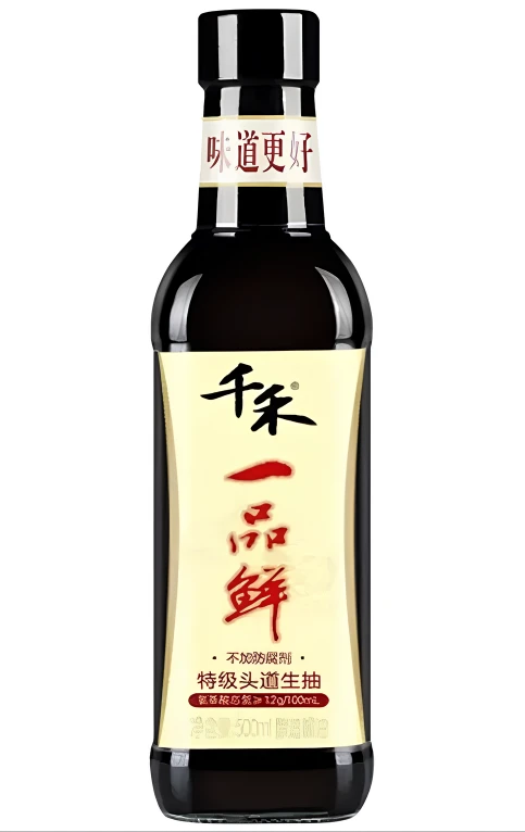 Sauce Soja Claire Premium Qianhe Yipinxian 500ml | Sauces de table ...