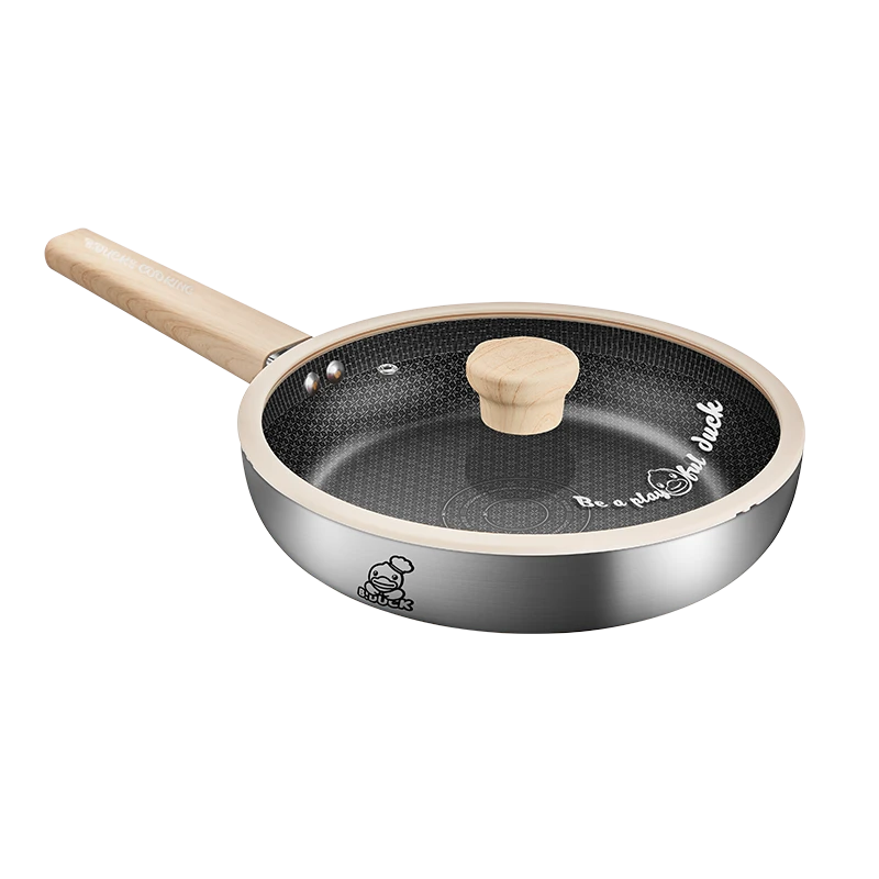 COOKER KING x B.DUCK Frying pan - 316 Stainless Steel Pan - Induction ...