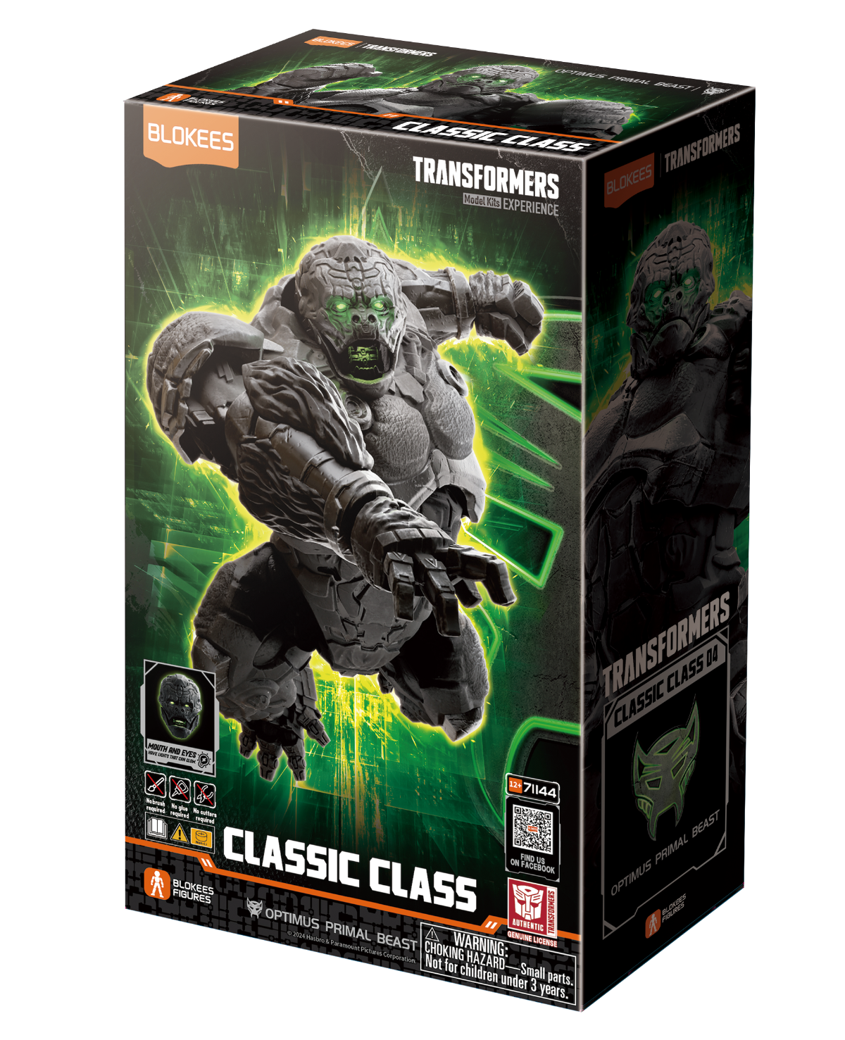 Blokees Transformers Classic Class 04 Optimus Primal Beast 13cm ...