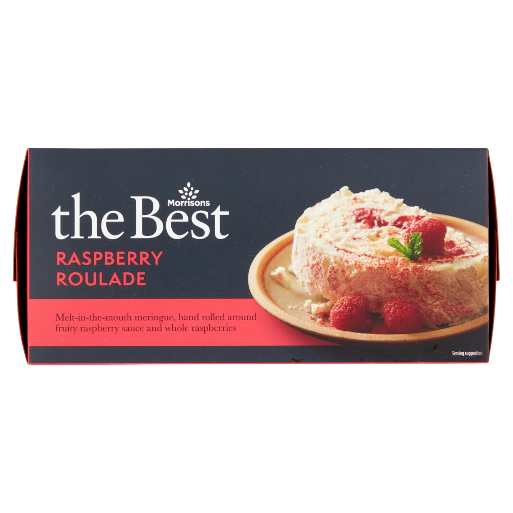 Morrisons The Best Raspberry Roulade 420g | Frozen Desserts | Joybuy