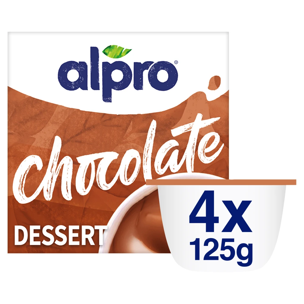 Alpro Smooth Chocolate Dessert 4 X 125g | Baking | Joybuy