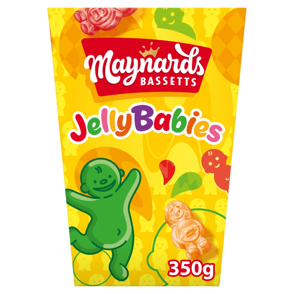 Maynards Bassetts Jelly Babies Carton 350g | Sweets | Joybuy