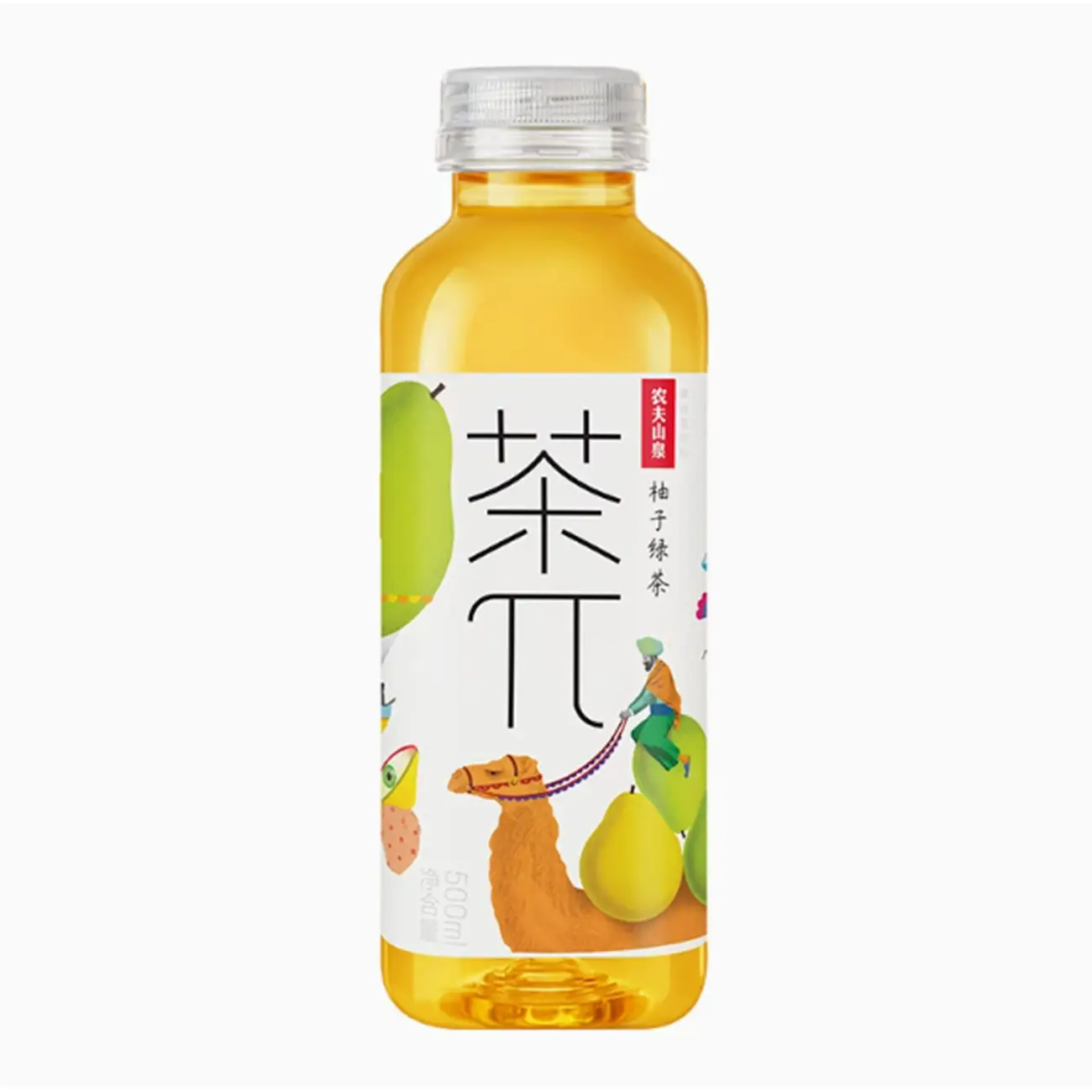 Nongfu Spring Grapefruit Green Tea Drink (cha Π) 500ml | Ice Tea ...