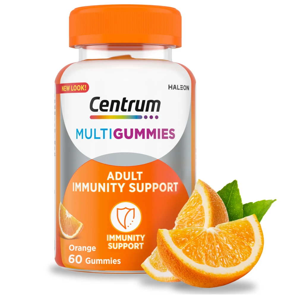 Centrum Immunity Support, Gummy Multivitamins For Adults, 60 ...