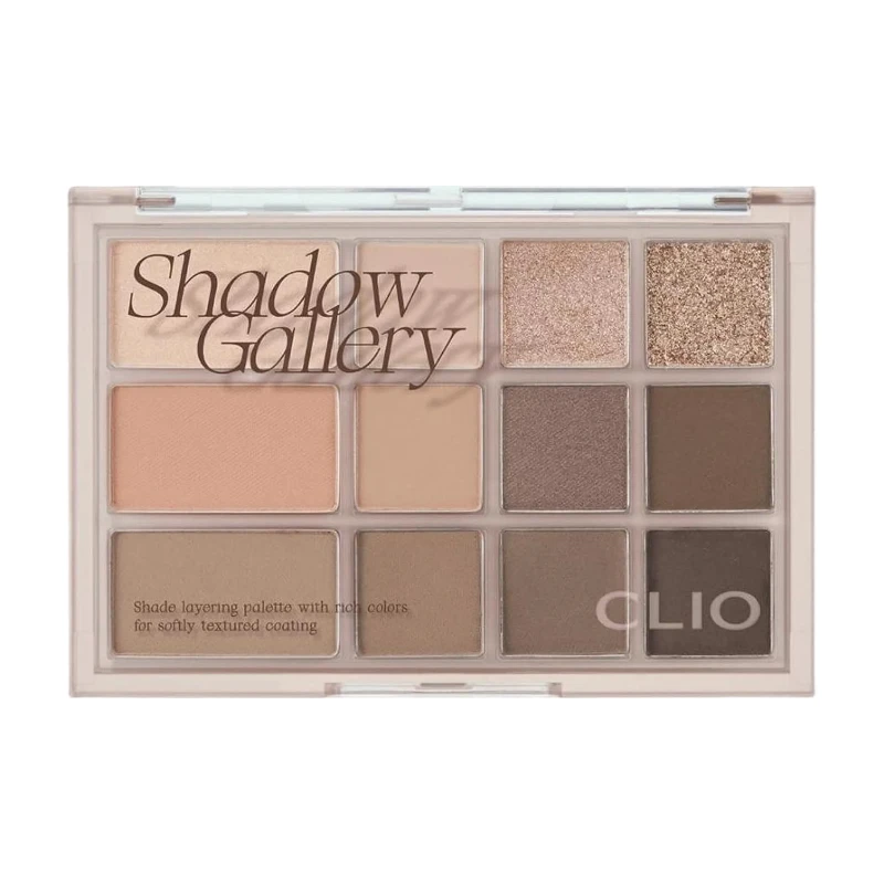 CLIO Shade & Shadow Palette #01 Shadow Gallery 9,6 g – neutrale ...
