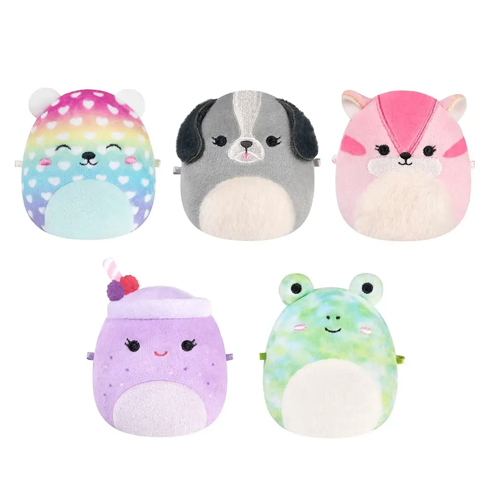 Squishmallows Original 2.5 Inch Micromallows Plush 5 Pack Includes ...