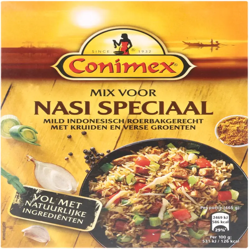 Conimex Indonesische Nasi Mix (Nasi Speciaal) - 40 g ...