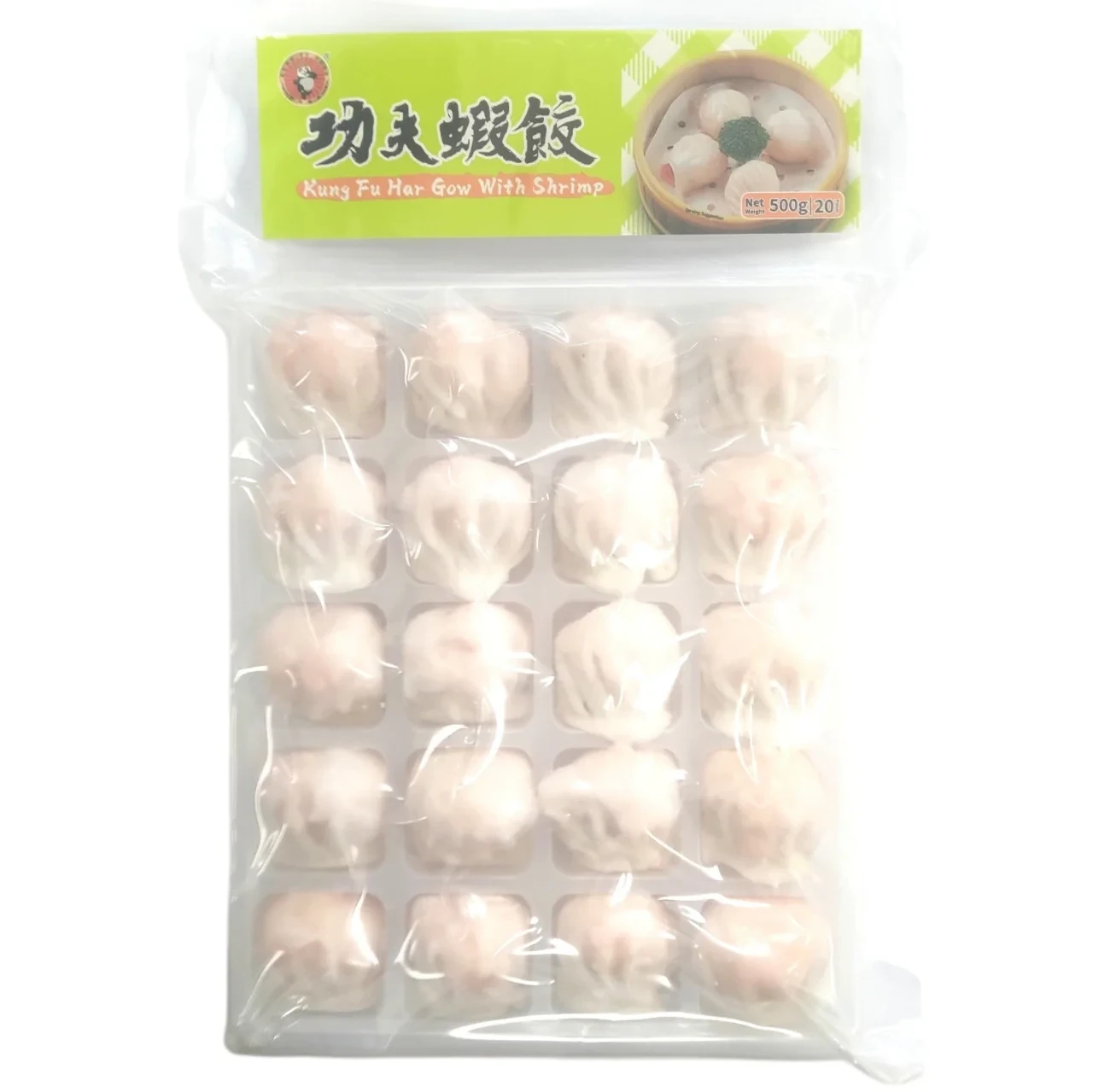 Kungfu Food Vietnamese Shrimp Har Gow 500g | Frozen Ready Meals | Joybuy