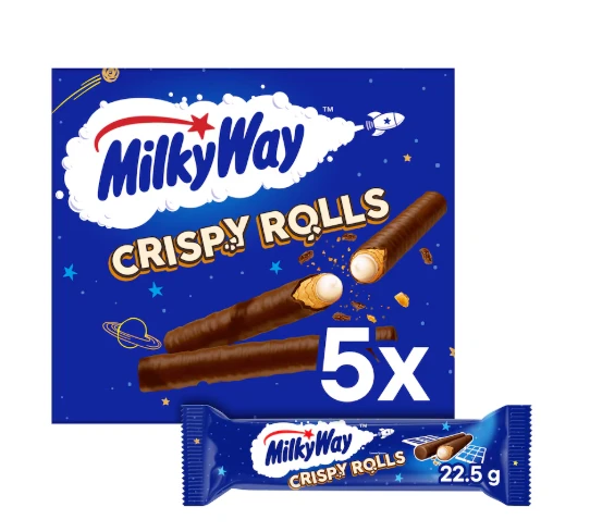 Milky Way Crispy Roll Twin 22.5g X32 - Full Case | Snacks & Nuts | Joybuy