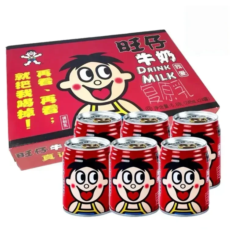 Want Want Dairy Drink 245 Ml X 24 | Ambient Dairy | Joybuy