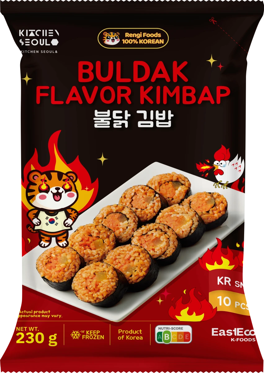 Easteco Buldak Flavor Kimbap 230g | Frozen Ready Meals | Joybuy