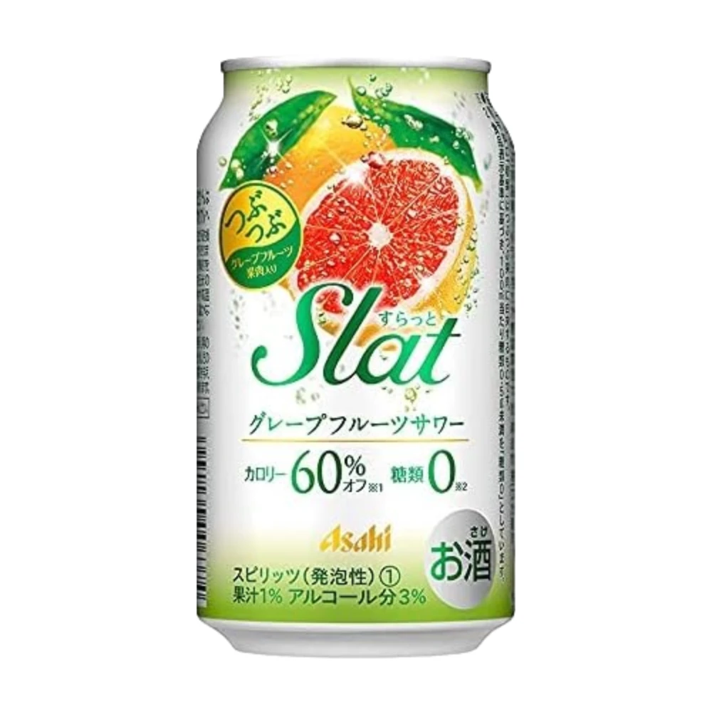Asahi Slat Grapefruit Sour 350ml | Cocktails & Pre-Mixed Drinks | Joybuy