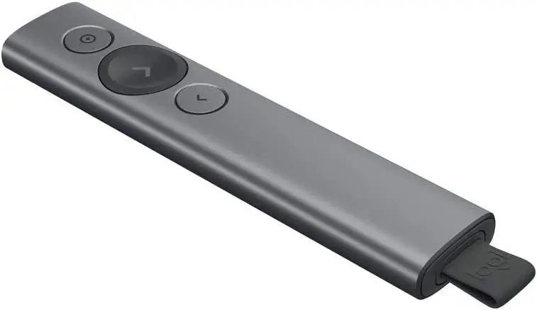 Logitech Spotlight Plus Presentation Remote - Slate, B2b, Grau/schwarz ...