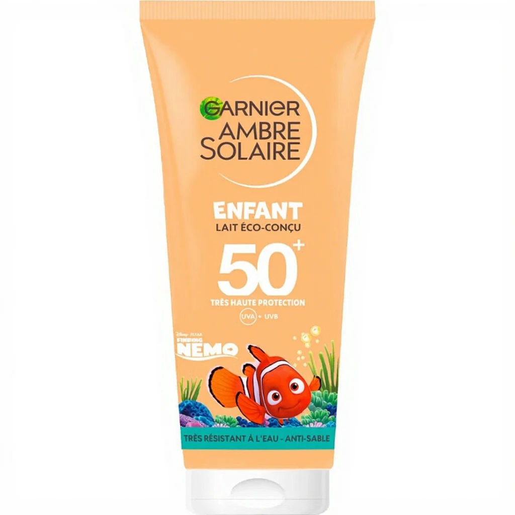Garnier Ambre Solaire Kids SPF 50 Bodybalsem met Zonnebescherming Nemo ...