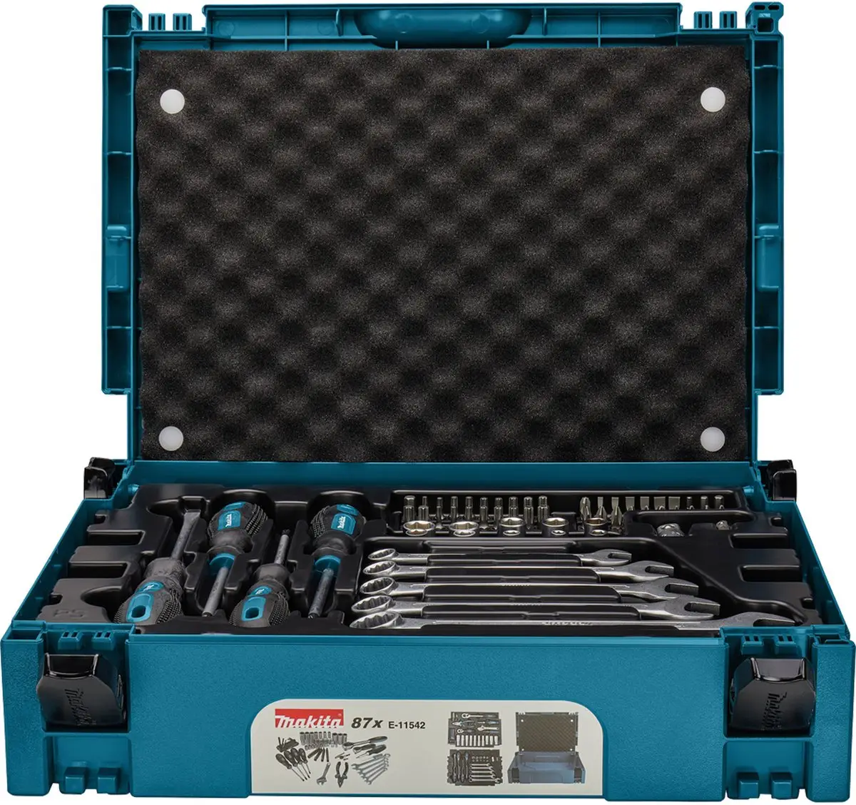 Makita E-11542 Machanic Tool Set 87-prt. in MAKPAC Size 1 ...