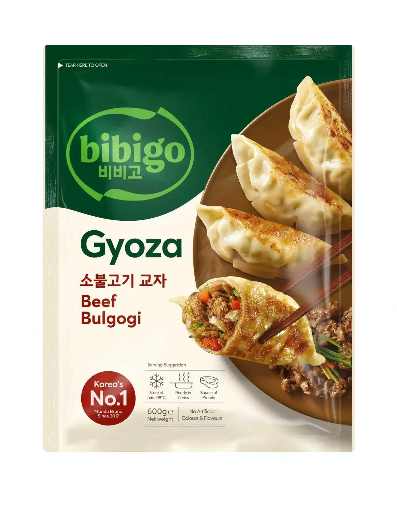 Bibigo Beef Bulgogi Gyoza 600g | Frozen Ready Meals | Joybuy