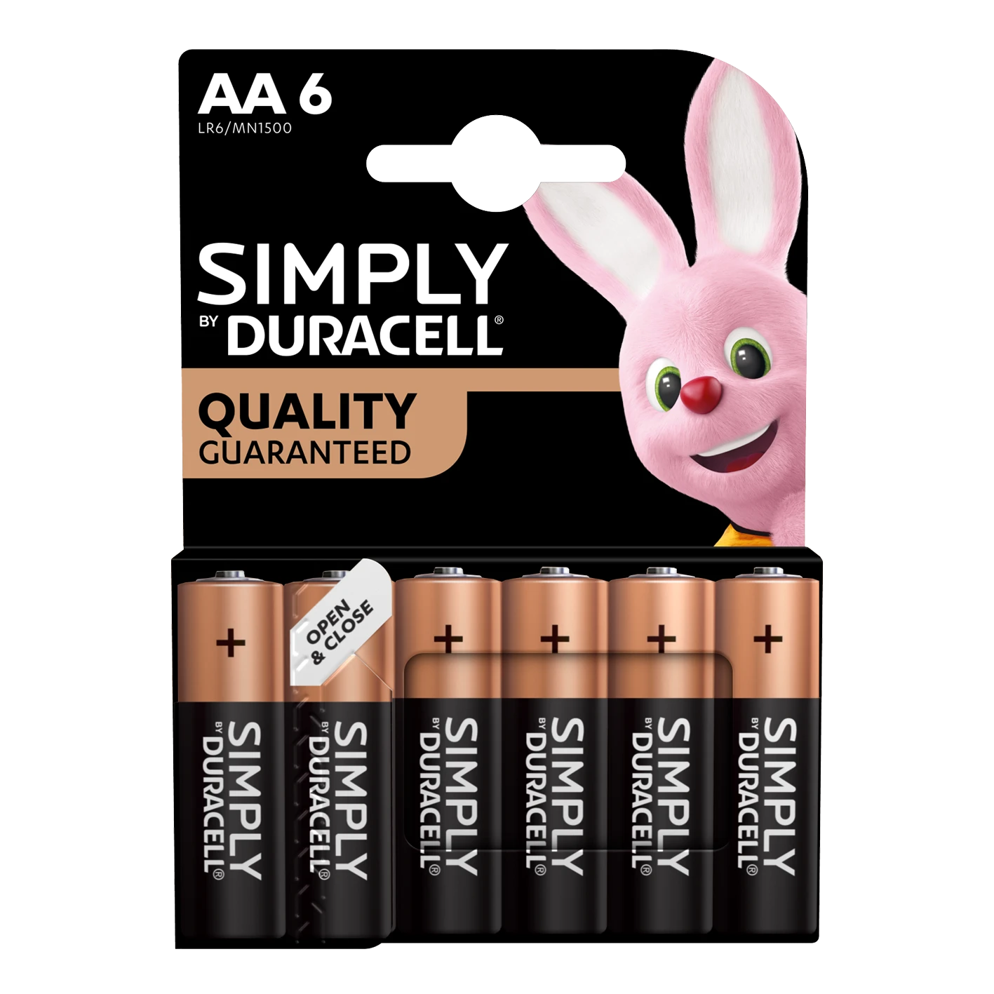 Duracell Simply Aa Alkaline Batteries - 6 Pack | Batteries & Power ...