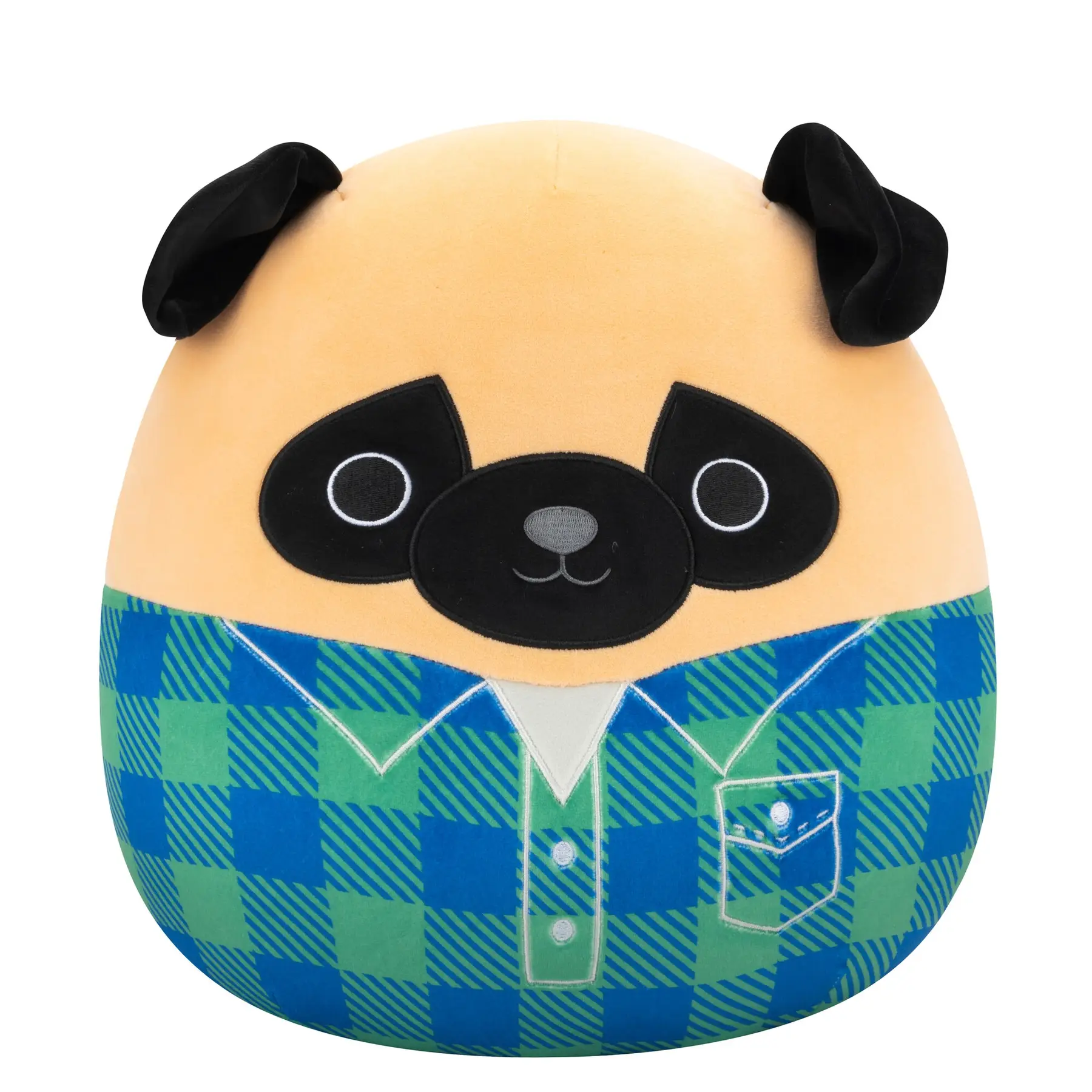 Squishmallows 12 Inch Prince The Brown Pug Plush Soft Toy | Traditional ...