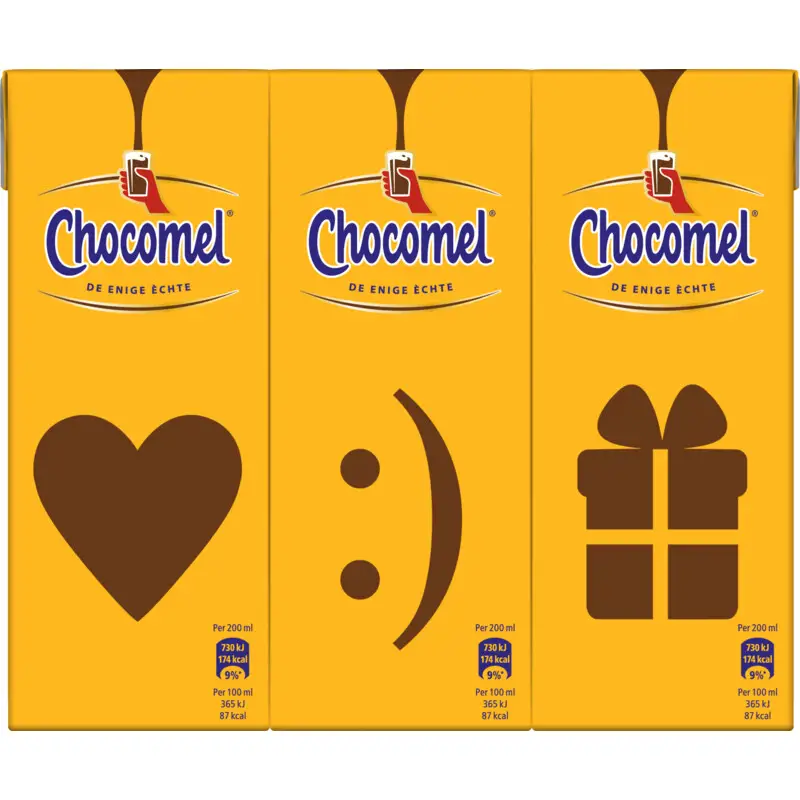 Chocomel Chocolademelk - 6 x 200 ml | Kinderdrankjes & drinkpakjes | Joybuy