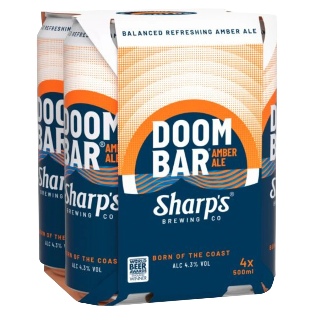 Sharp's Doom Bar 4 X 500ml (abv 4.3%) | Beer | Joybuy