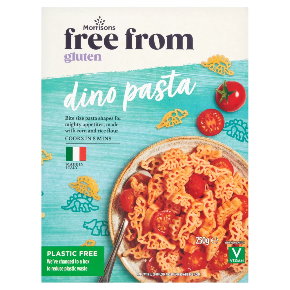 Morrisons Free From Dinosaurs Pasta 250g | Rice, Pasta & Pulses | Joybuy