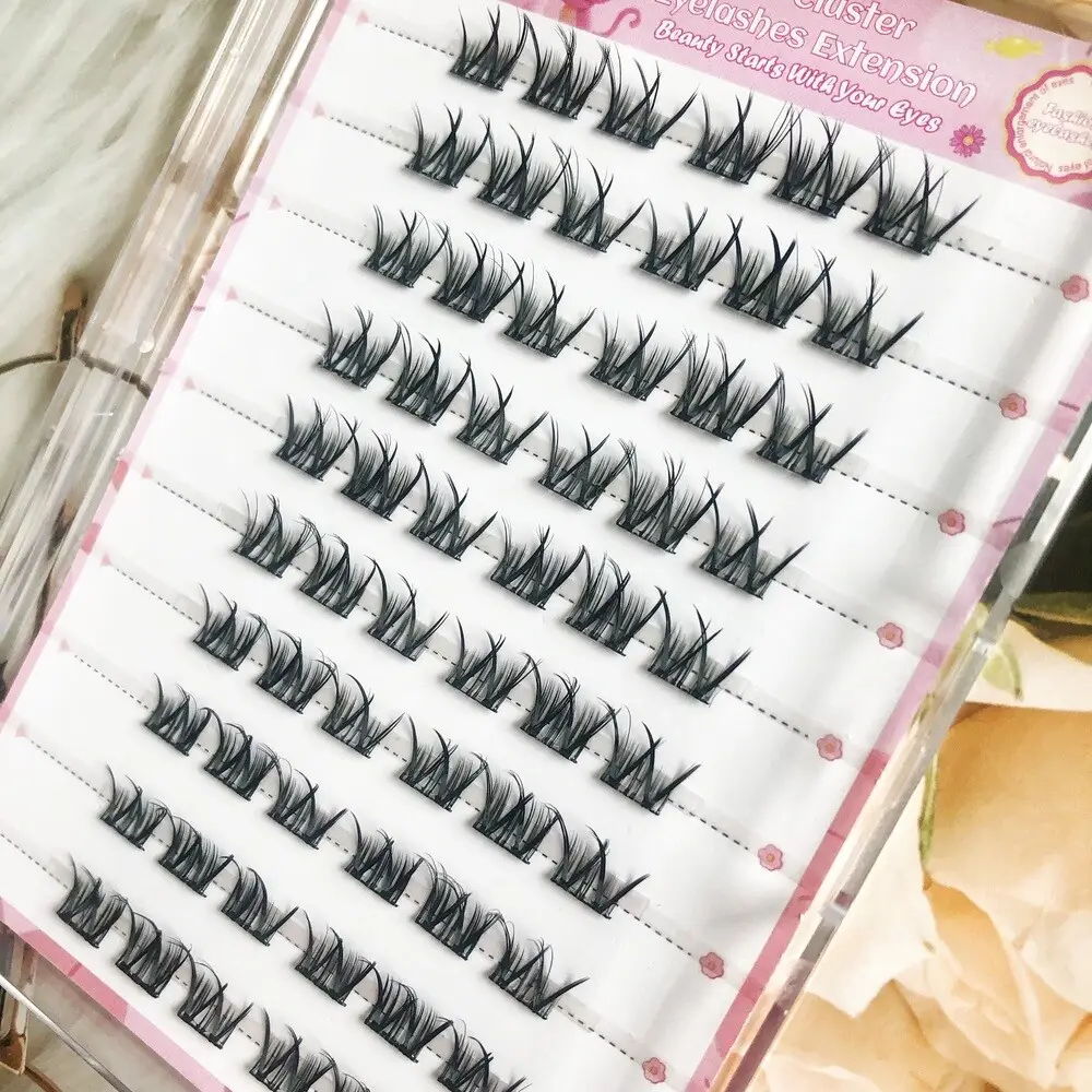 MeoMagic Extensions de cils classique (sans colle ni pinces) - 10 ...