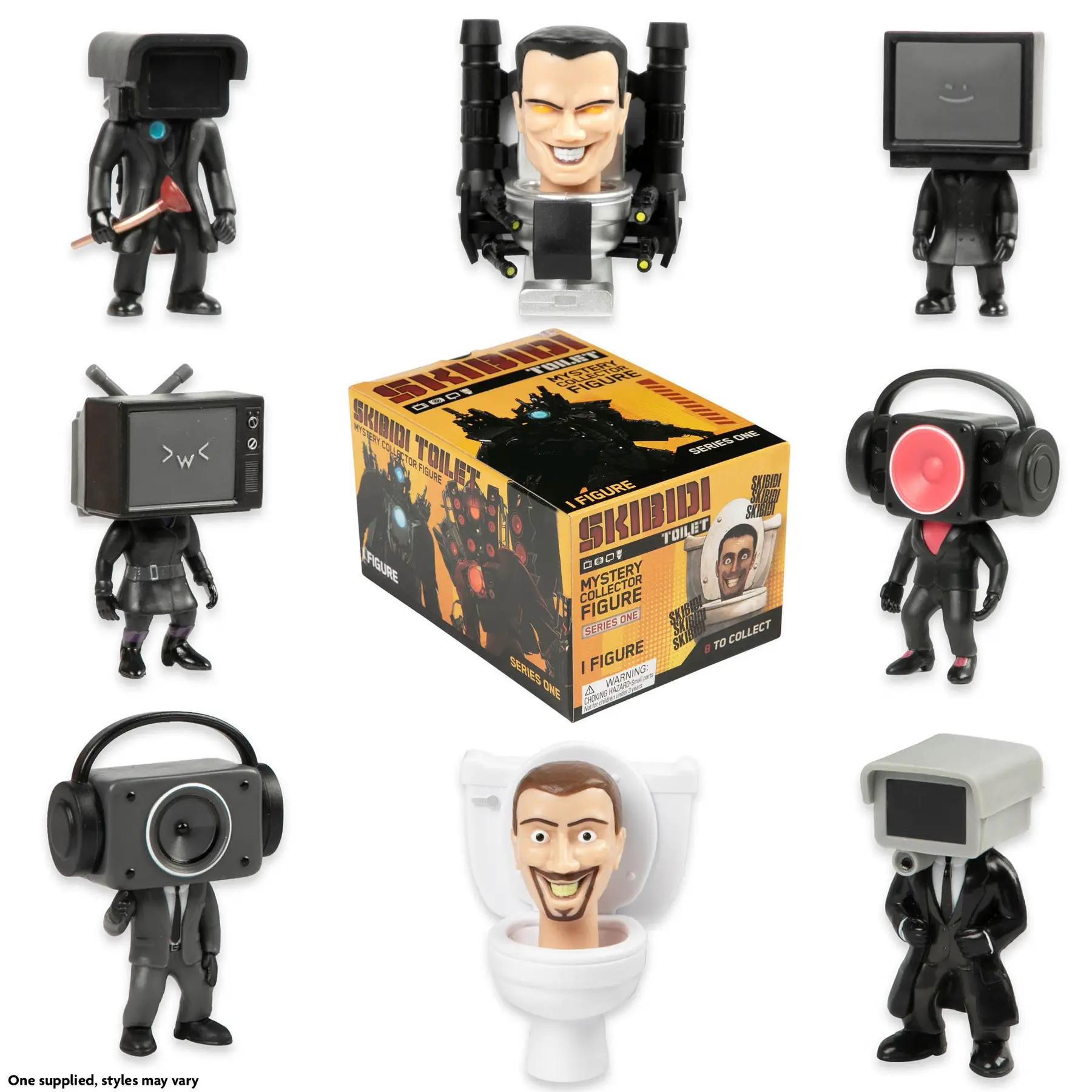 Skibidi Toilet Mystery Collection Figures Series 1 | Collectibles | Joybuy