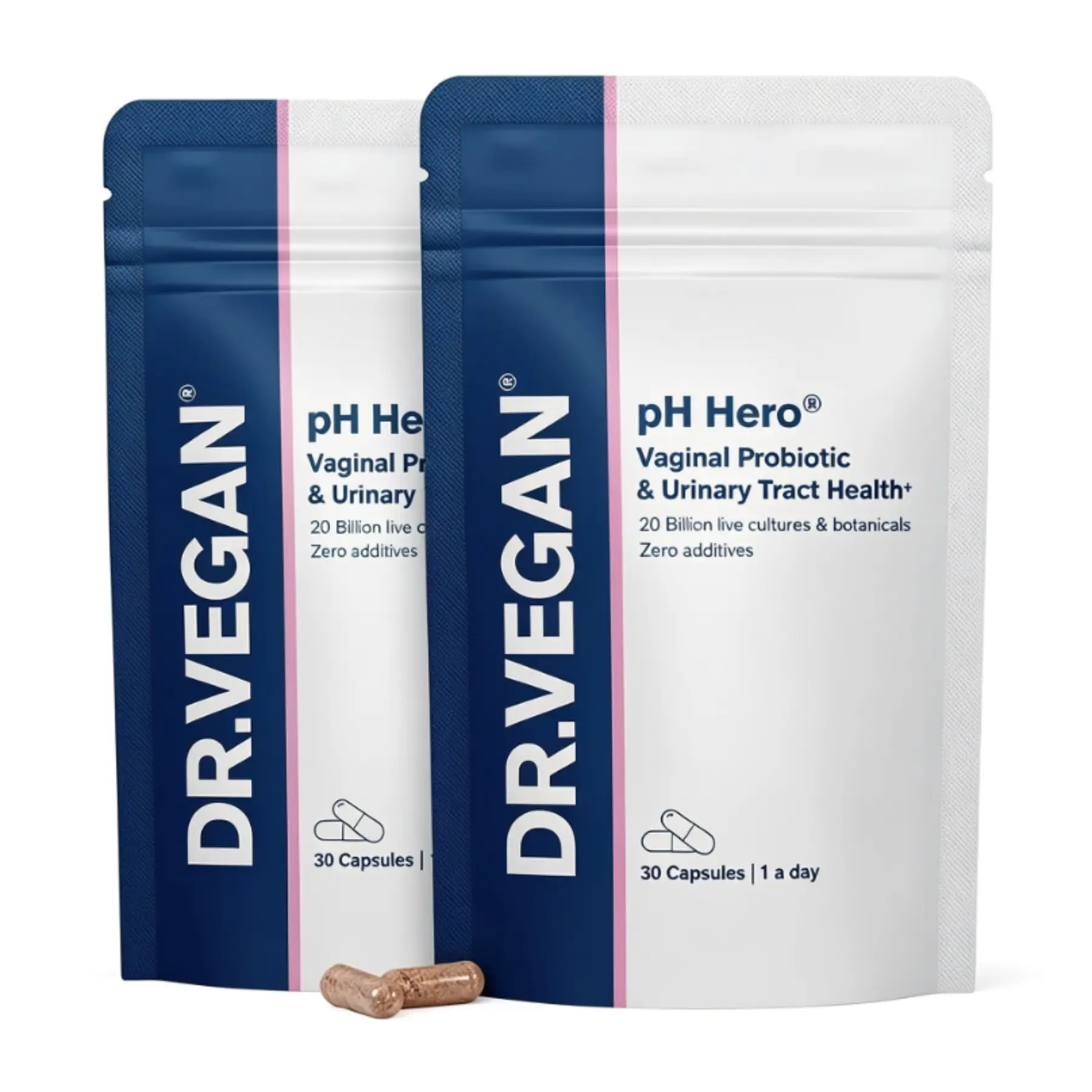 DR.VEGAN pH Hero Vaginal & Urinary Tract Health Urinary Tract Support ...