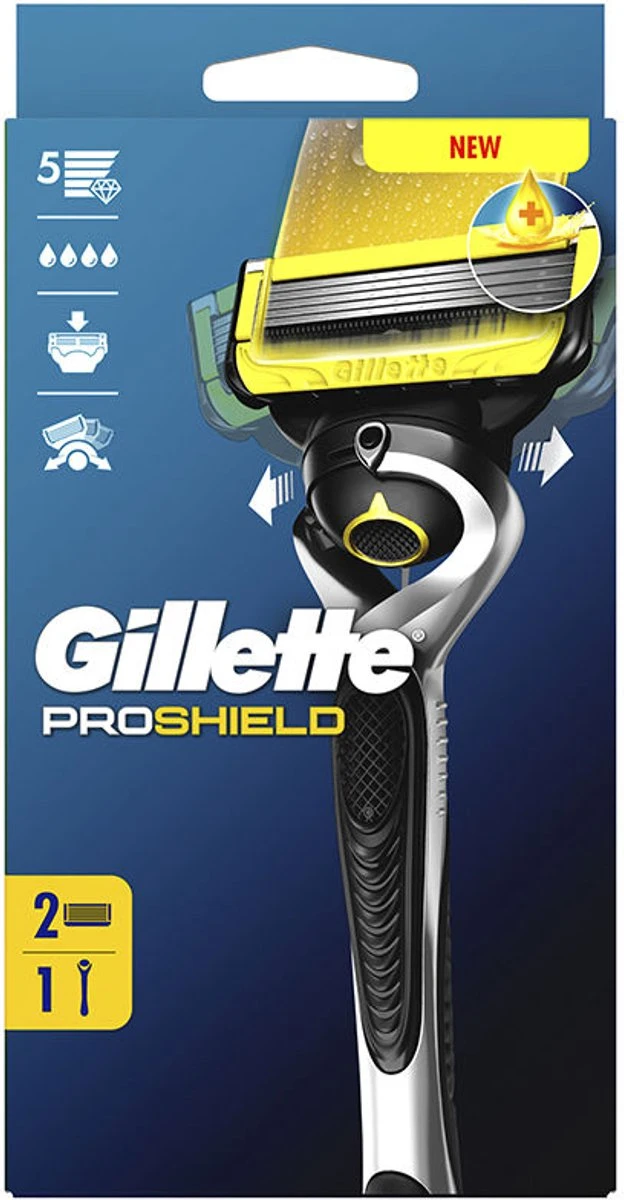 Gillette FUSION PROSHIELD scheermes + 2 patronen | Heren scheren en ...