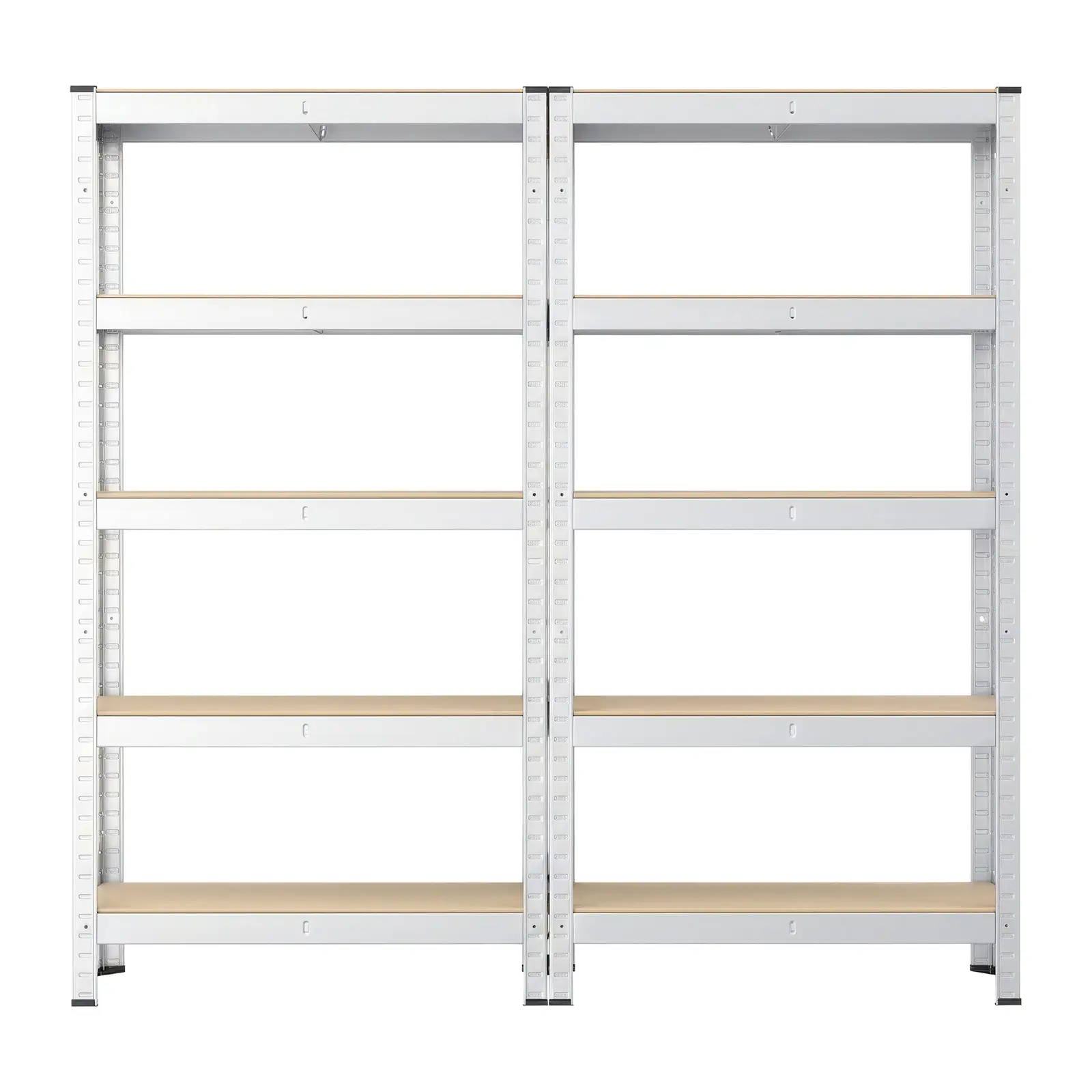Ochama 2-Pack Heavy Duty Steel Shelving – 5 Shelves, Bolt-Free Assembly ...