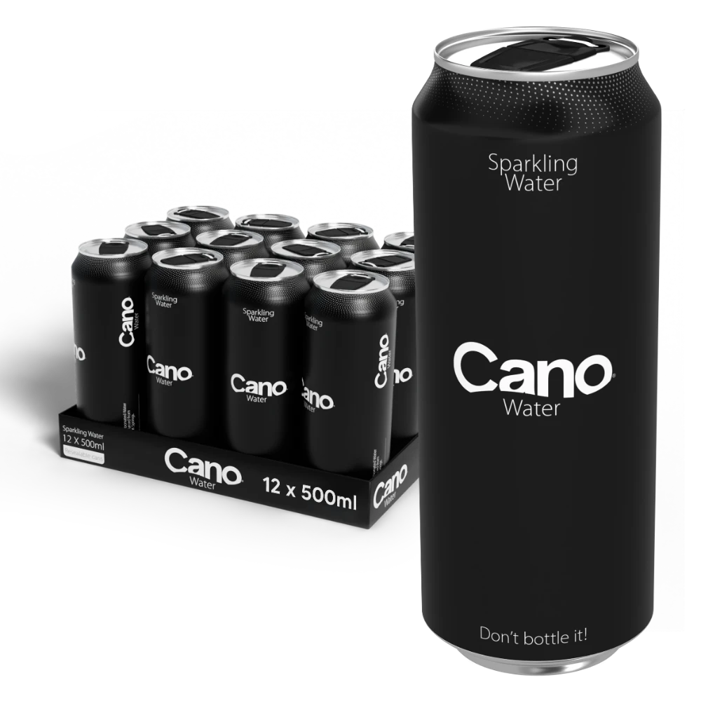 Cano Water Sparkling Resealable 12x500ml | Water | Joybuy