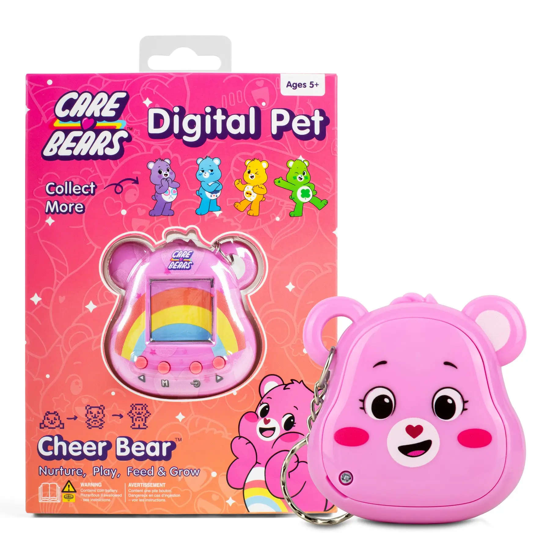 Care Bears Digital Pet Cheer Bear | Sensory Toys | Joybuy