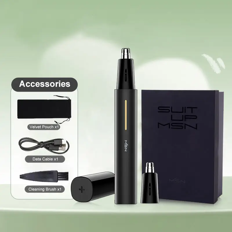 MSN Ear and Nose Hair Trimmer Clipper for Men & Women – Waterproof ...