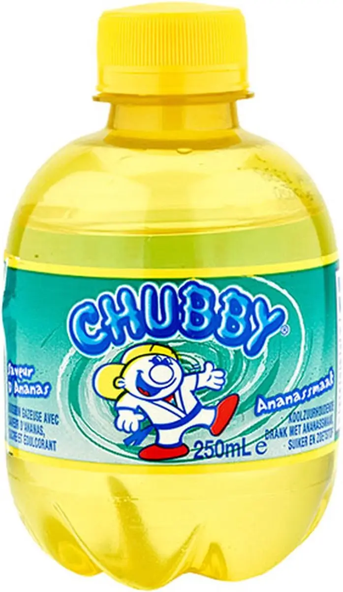 Chubby Ananas Geparfumeerd Water - 250 ml | Kinderdrankjes ...