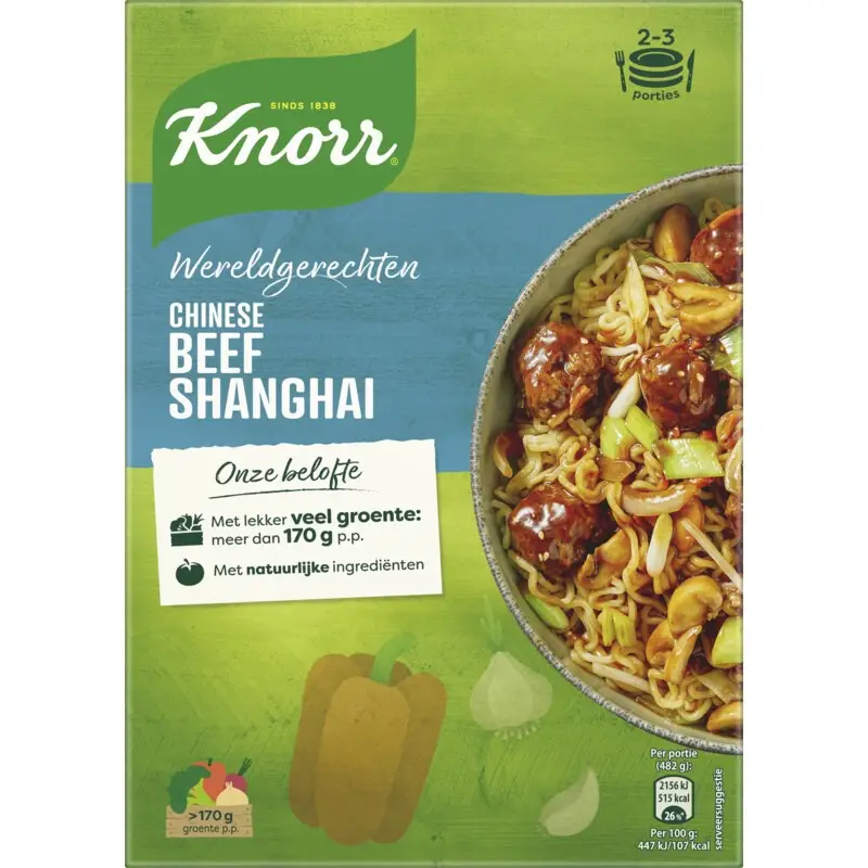 Knorr Wg Chinese Beef Shanghai 242g | Blikjes & Blikken | Joybuy