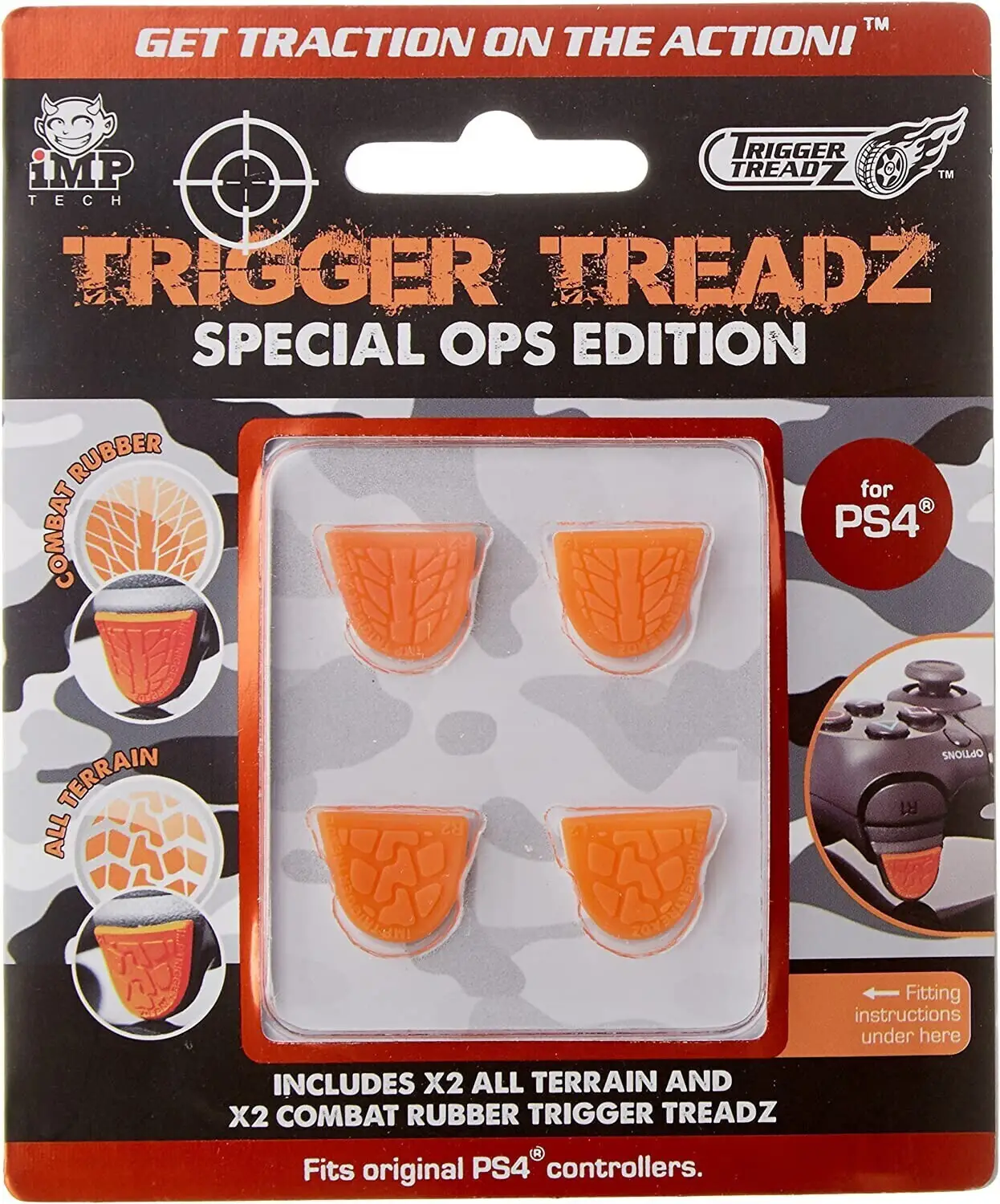 Imp - Trigger Treadz - Special Ops Edition - Trigger Grips (4pcs ...