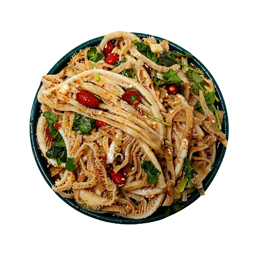 La Wei Ju Koude Schotel Runder Maag met Chilisaus 450g | Diepvries kant ...