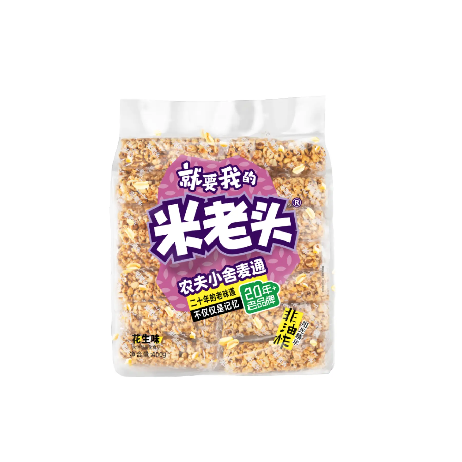 Wheat Pop (peanut Flavor) 400g | Snacks & Nuts | Joybuy