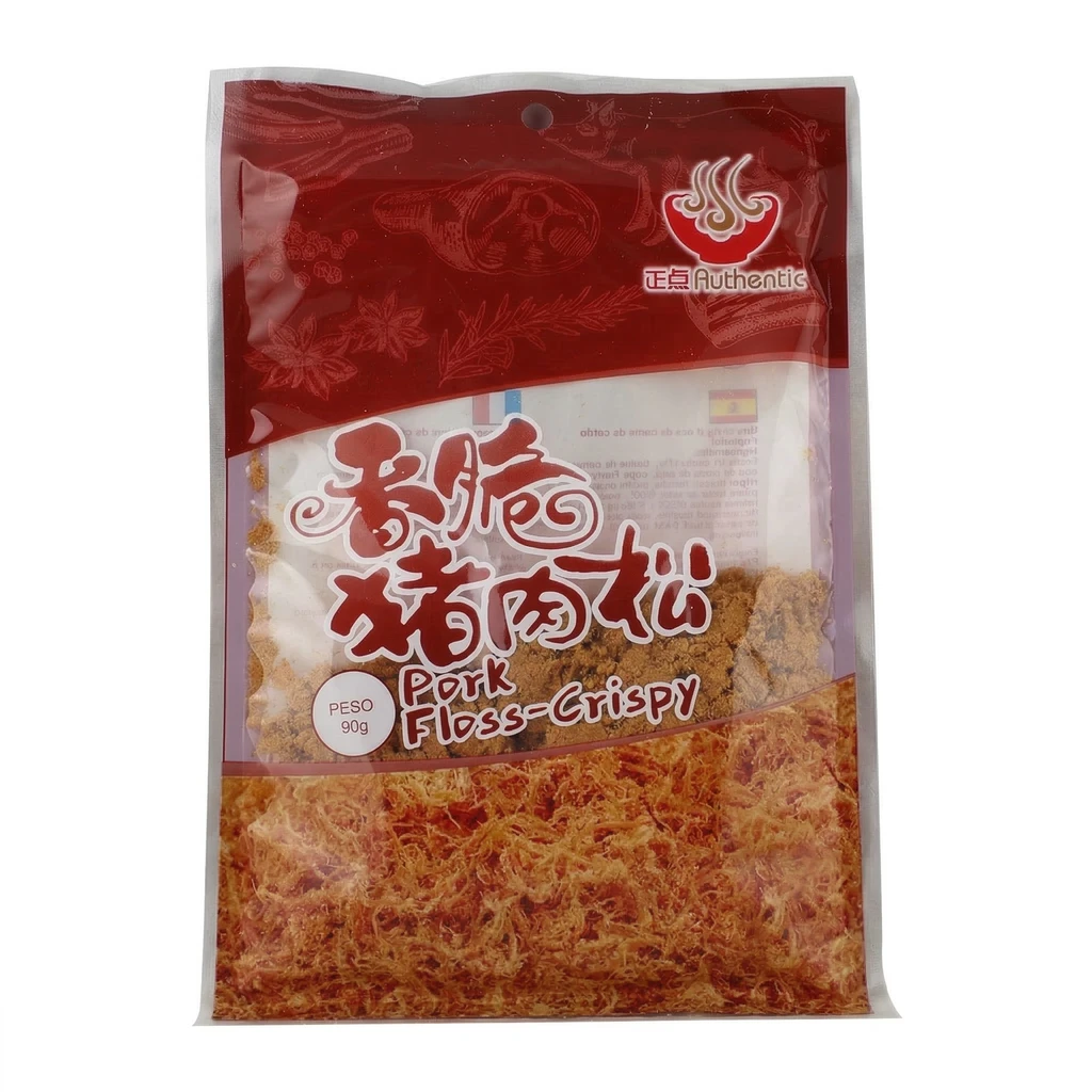 Authentic Pork floss croustillant 90 g | Viandes et volailles surgelées ...