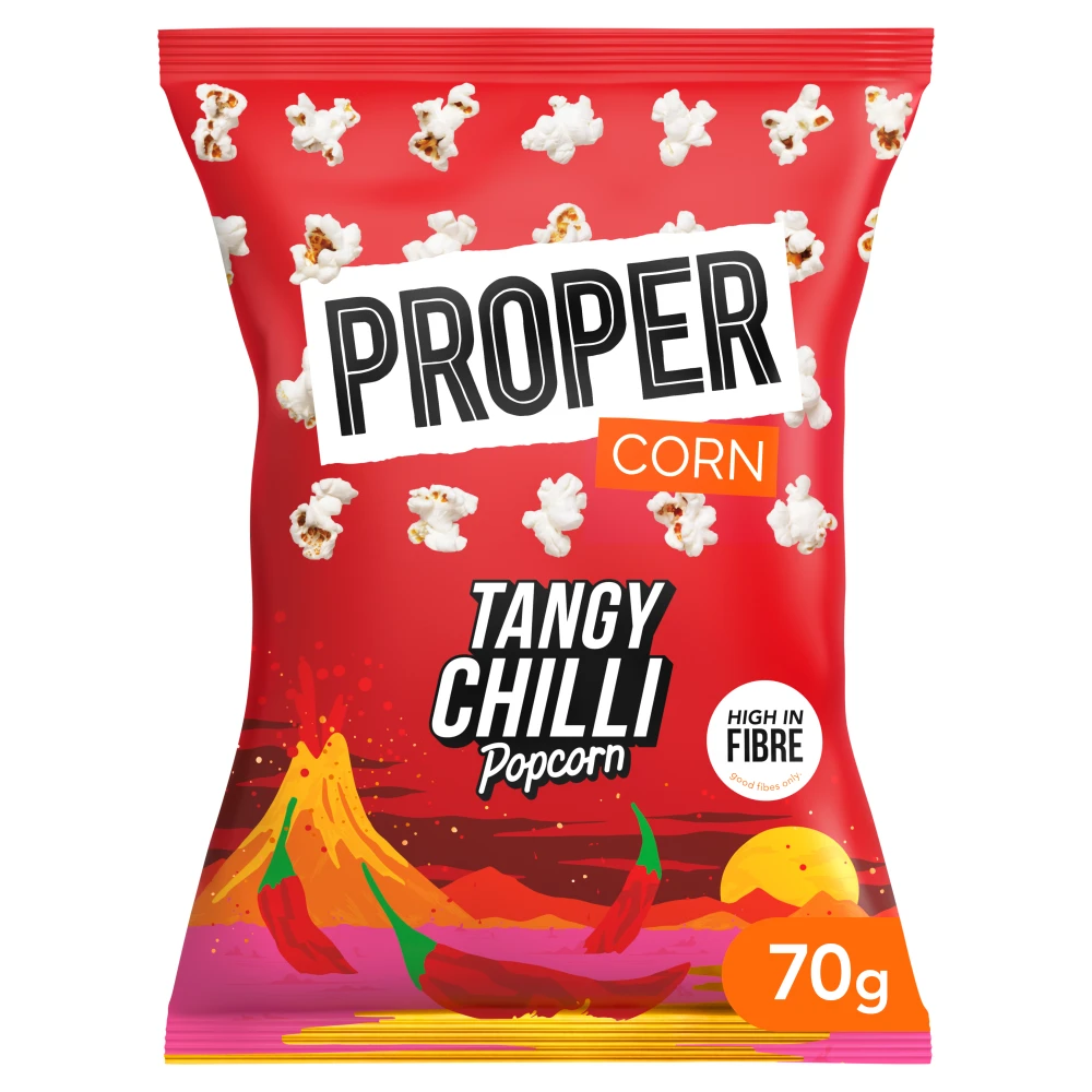 Propercorn Tangy Chilli Popcorn 70g | Popcorn | Joybuy