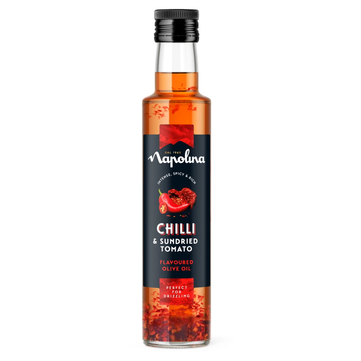Napolina Chilli & Sundried Tomato Flavoured Olive Oil 250ml | Cooking ...