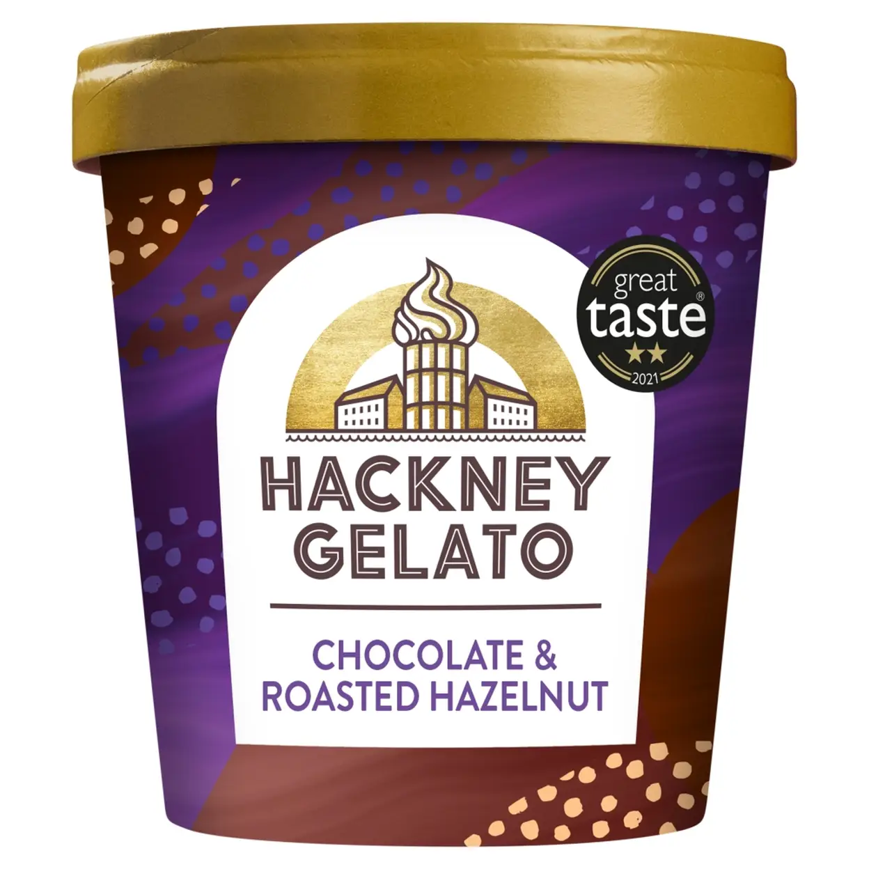 Hackney Gelato Chocolate & Roasted Hazelnut 460ml | Ice & Ice Cream ...
