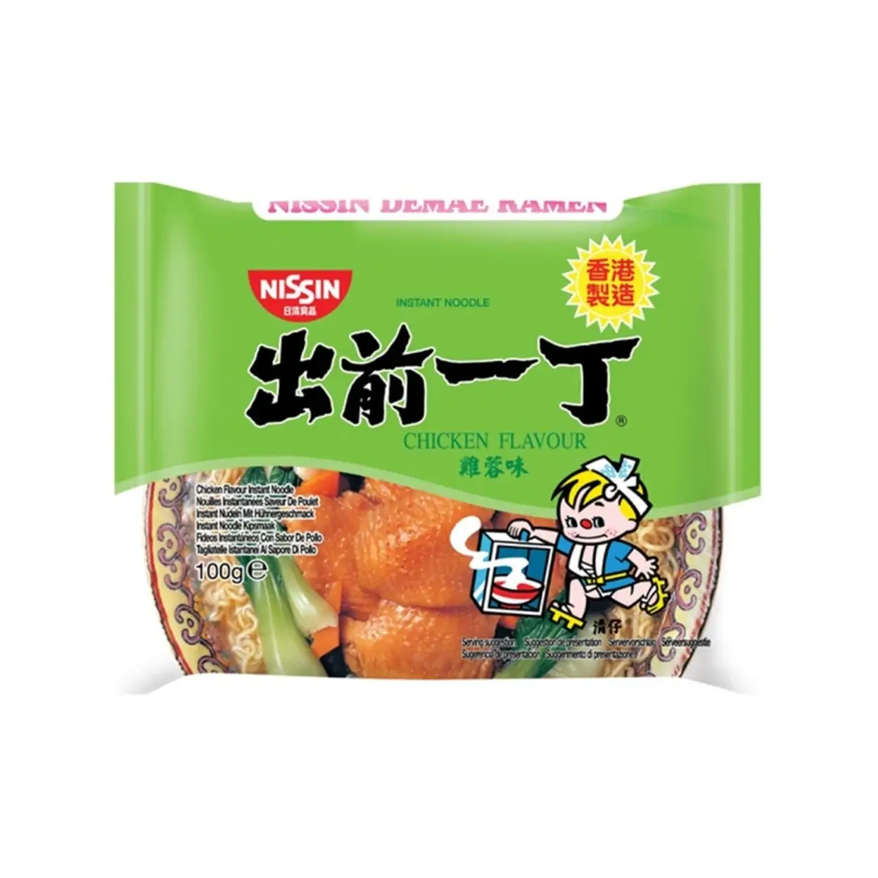 Nissin Demae Ramen Hühnerfleisch-geschmack Instantnudeln 100g | Reis ...