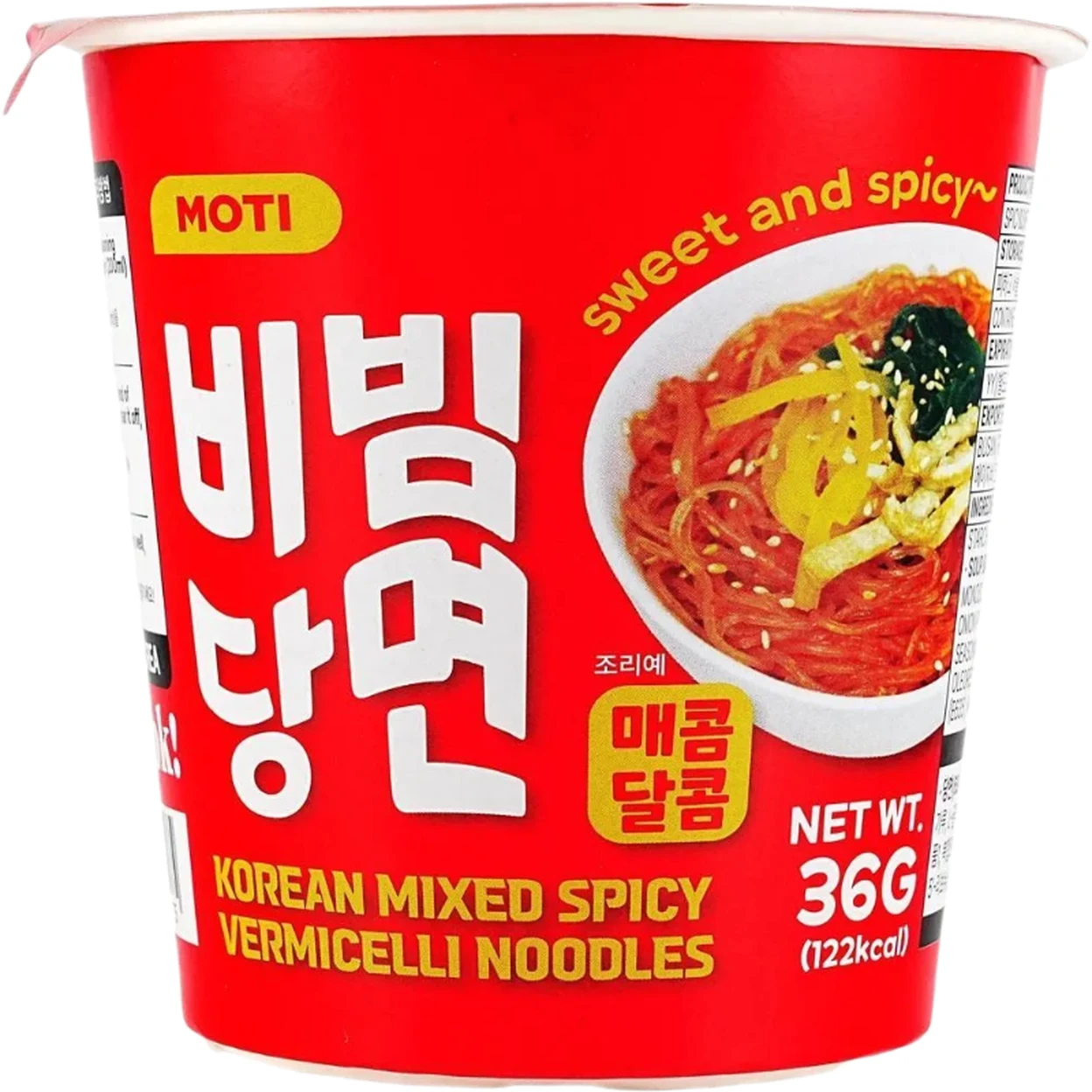 Moti Koreaanse Gemixte Pittige Noedels 35g | Rijst, pasta en ...