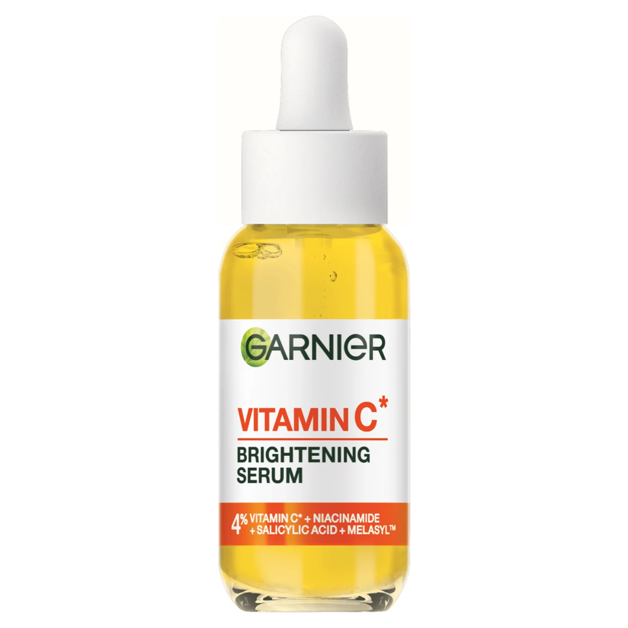 Garnier 4% Vitamin C, Niacinamide, Salicylic Acid, Brightening Serum ...