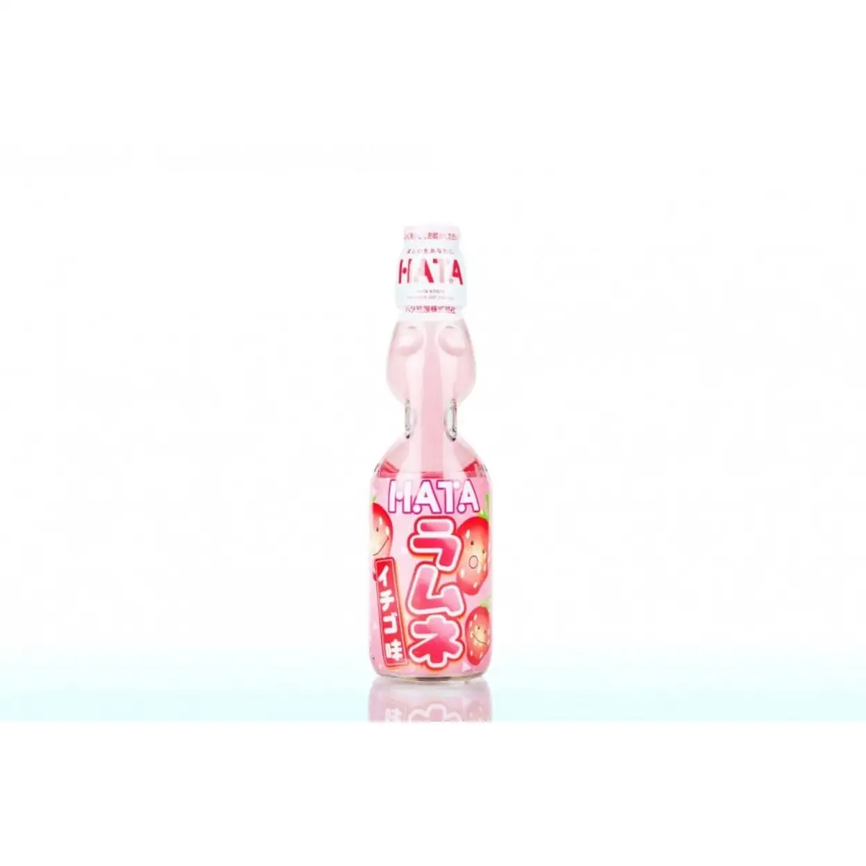 Hata Strawberry Ramune Carbonated Drink 200ml | Fizzy Drinks | Joybuy