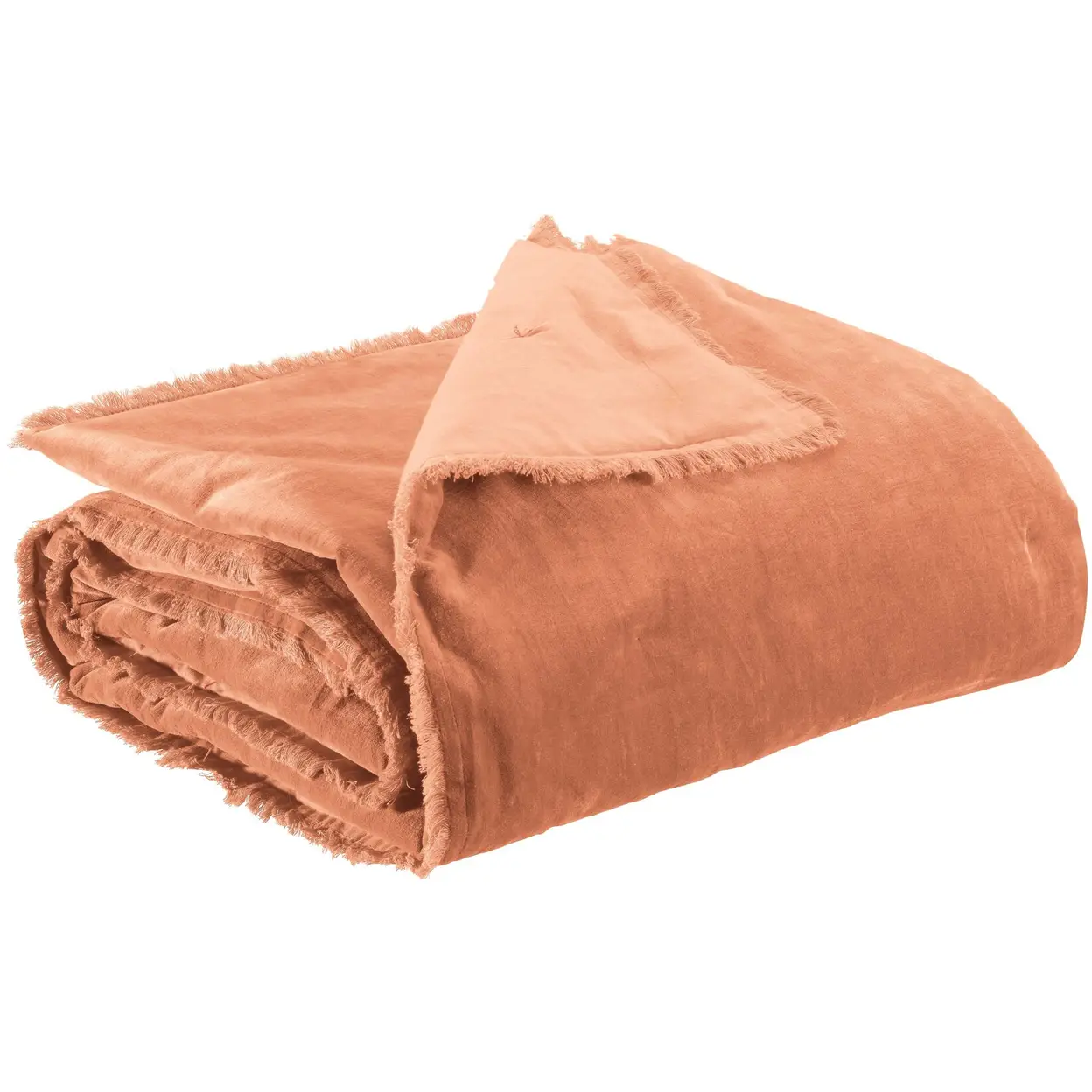 Plaid Fara Uni Dragée 135 X 200 | Couvertures et plaids | Joybuy